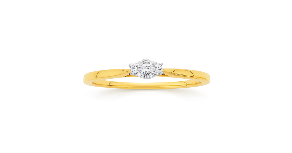 18ct .50ct Diamond Solitaire Ring | Pascoes