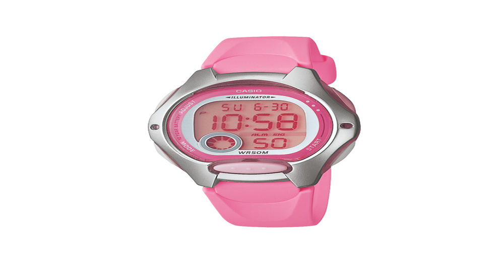 Casio Ladies Digital Watch Lw200-4b in Pink | Pascoes