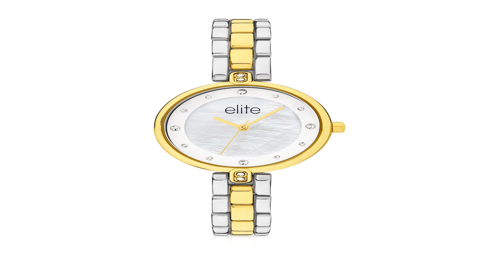 Elite Ladies Watch 5089226 in Gold | Pascoes
