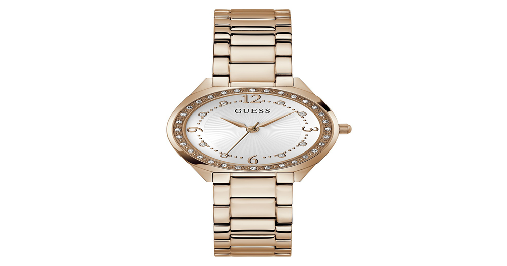 Guess Charlotte Ladies Watch in Rose | Pascoes