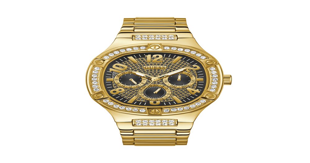 Guess Duke Men's Watch Gw0576g2 in Gold | Pascoes