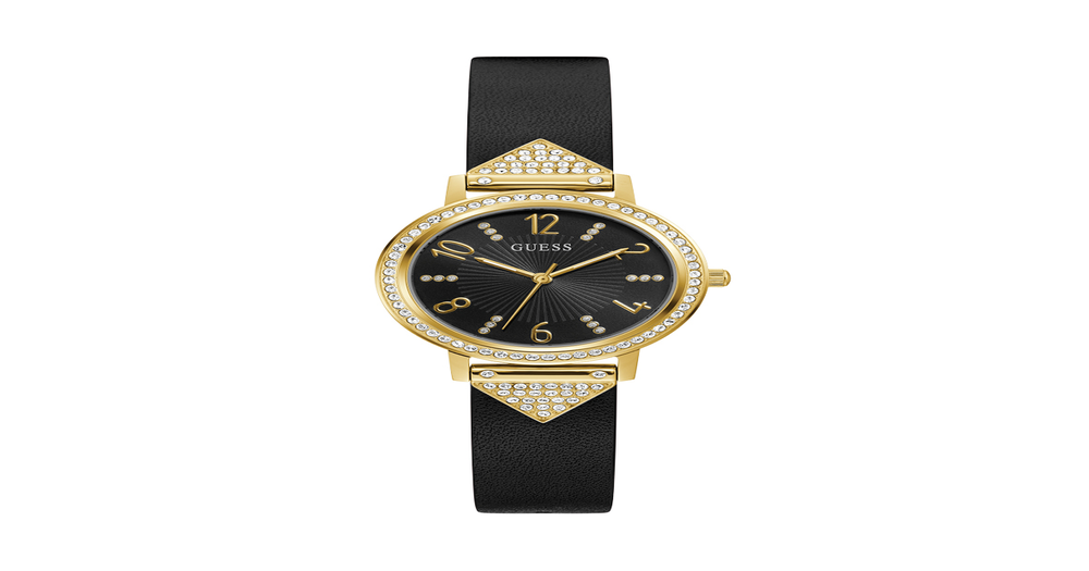 Guess Tri Luxe Ladies Watch Gw0473l2 in Gold | Pascoes