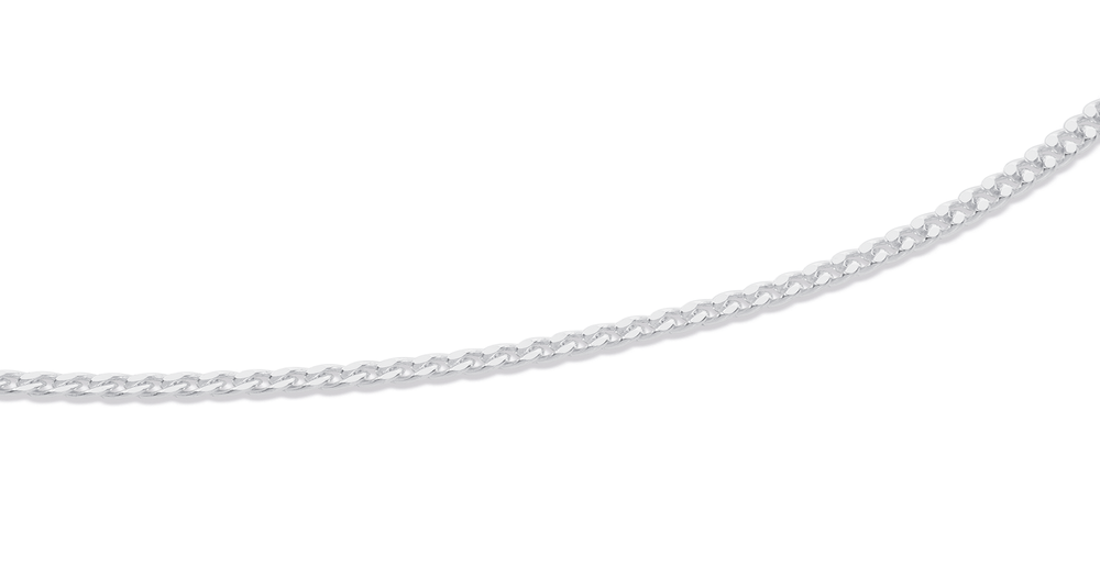 Sterling Silver 50cm Curb Chain | Pascoes
