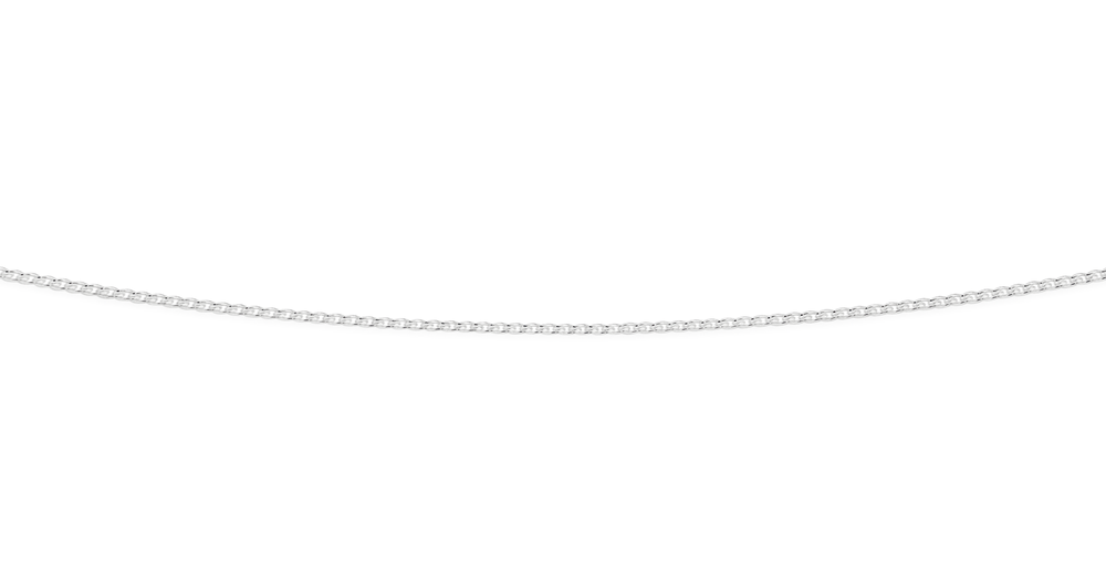 Sterling Silver 50cm Curb Chain | Pascoes
