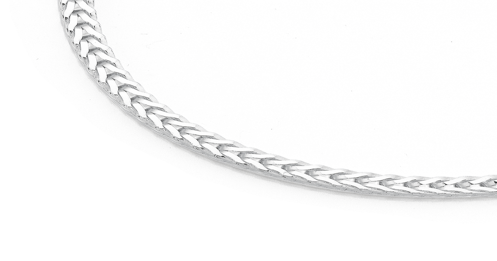 Sterling Silver 60cm Wheat Chain | Pascoes