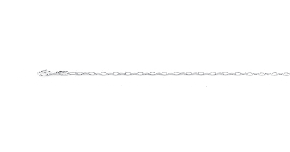 Sterling Silver 90cm Fine Oval Belcher Chain | Pascoes