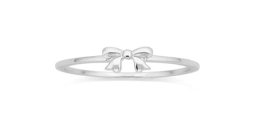 Sterling Silver Bow Ring | Pascoes