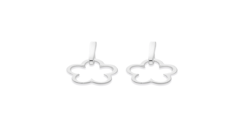 Sterling Silver Flower Earrings | Pascoes
