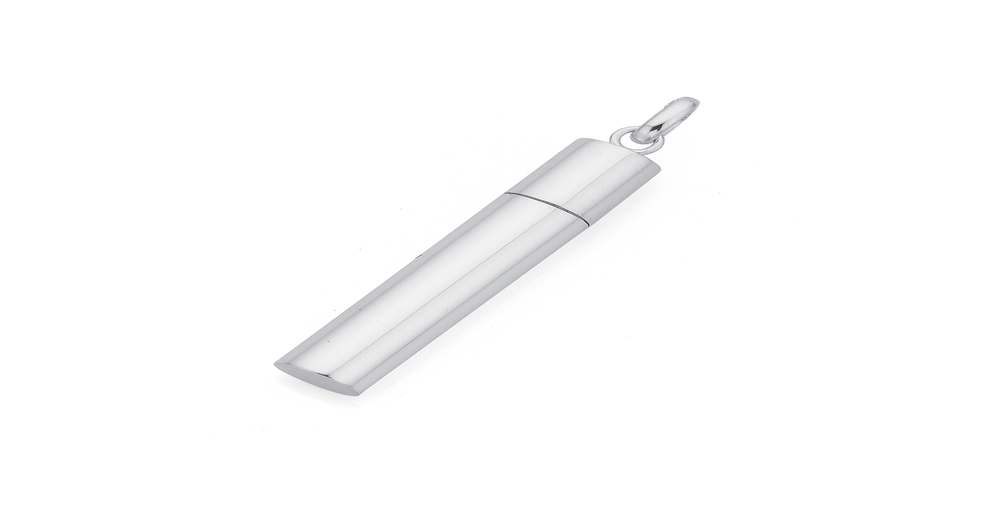 Sterling Silver Tube Locket | Pascoes